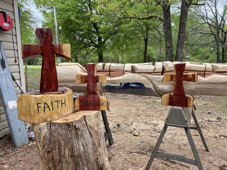 2ft Cedar Cross - Etsy