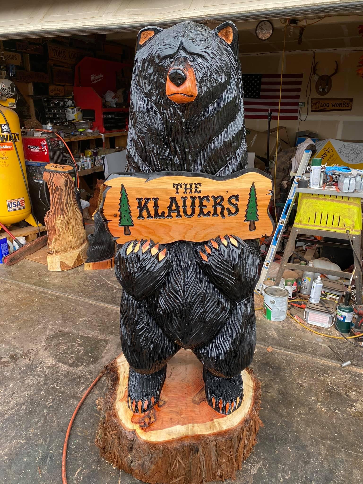 7ft Tall Black Bear (customizable) - Etsy