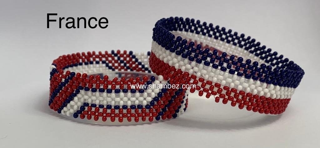 World Flag Bracelets - Etsy