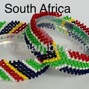 World Flag Bracelets - Etsy