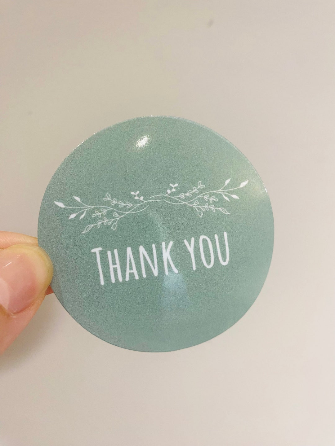 Thank You Stickers - Quality Gloss Finish. Wedding Thank You, Party ...