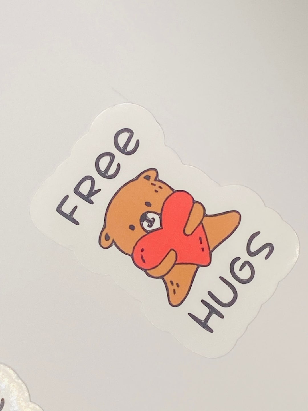 Free Hugs Sticker | Bear Hugs, Love, Friendship - Etsy