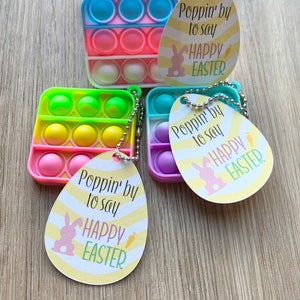 Easter Pop It Favor, Non Candy, Party Favors, Classroom Favors, Easter ...