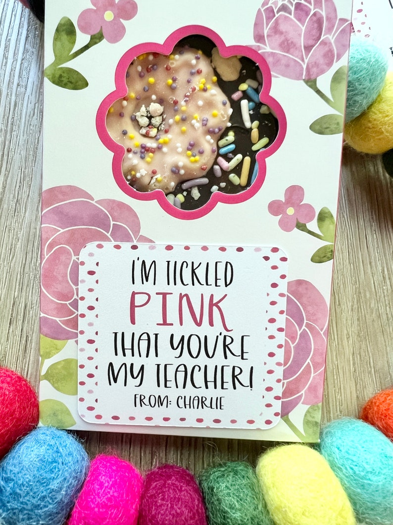 PRINTABLE TAG Tickled Pink Teacher Appreciation Week - Etsy