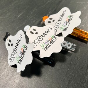 Printable Tag, Halloween, Bubbles, Ghost, Personalize - Etsy