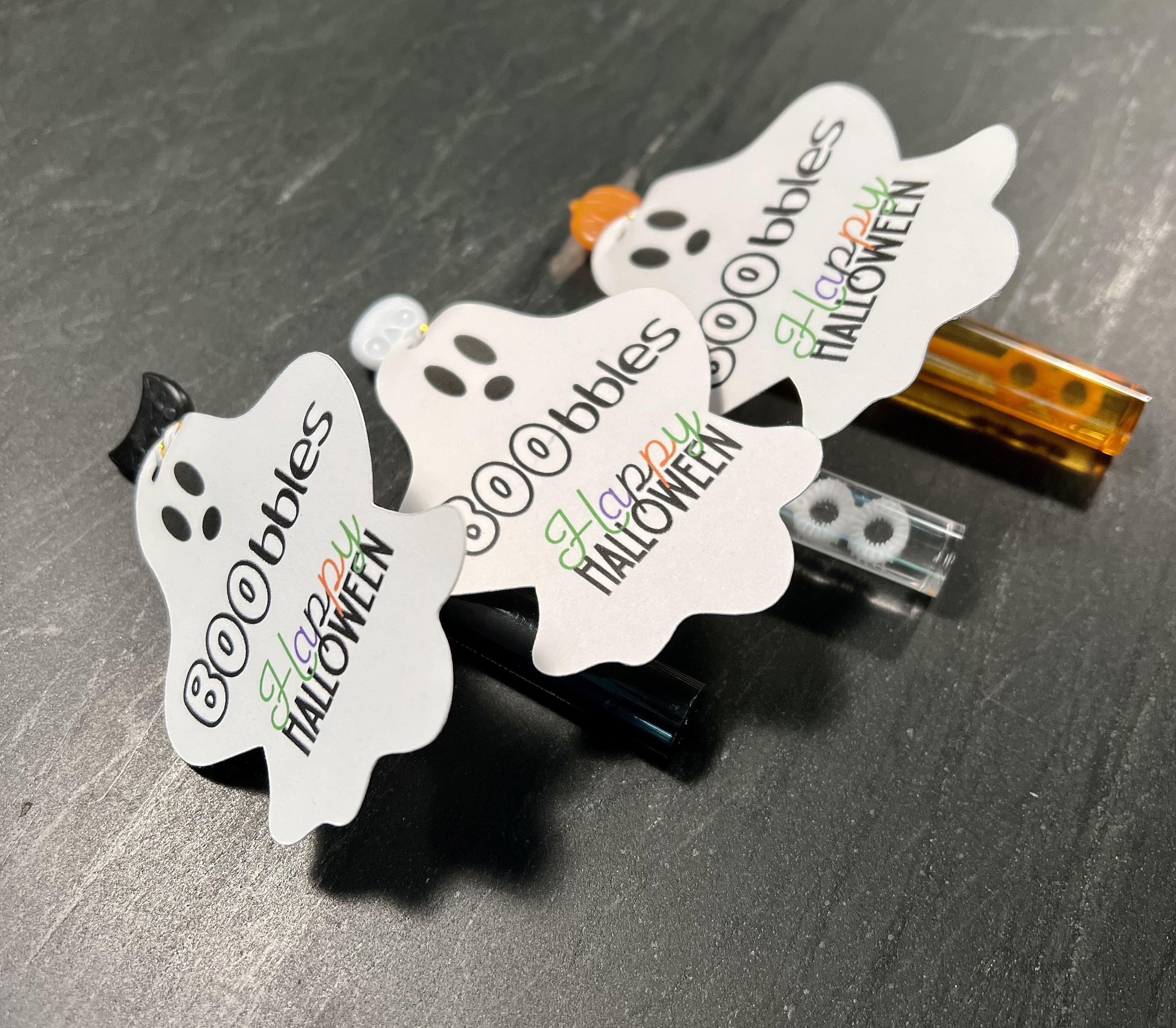 Printable Tag, Halloween, Bubbles, Ghost, Personalize - Etsy