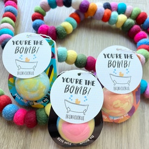 PRINTABLE TAG, You're the Bomb Tag, Teacher Appreciation Week, Teacher ...