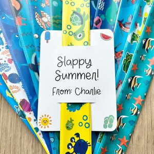 Summer Slap Bracelet, End of School, Last Day of School, Summer, End of ...