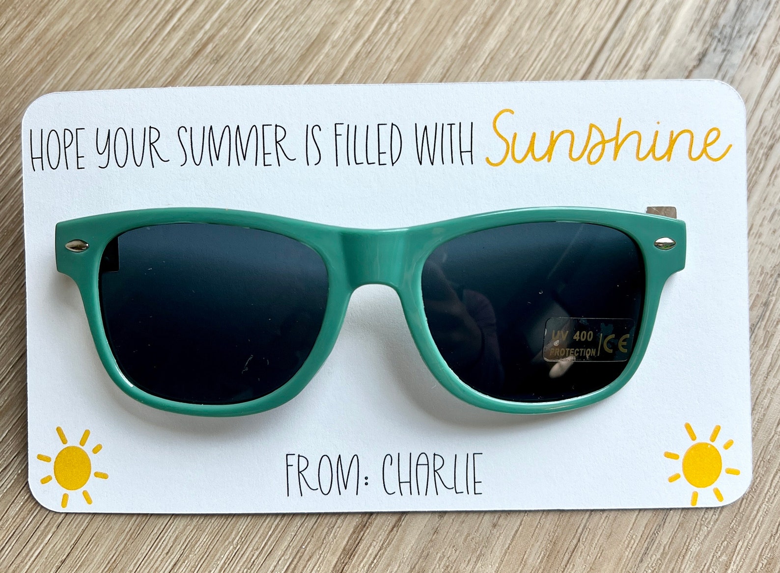 Kids Sunglass Favor, End of School Year, Last Day of School, Classroom ...