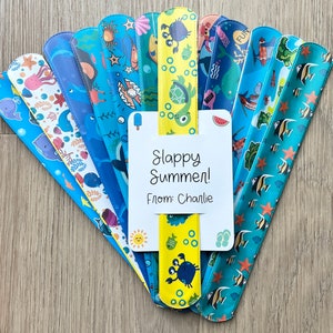 Summer Slap Bracelet, End of School, Last Day of School, Summer, End of ...