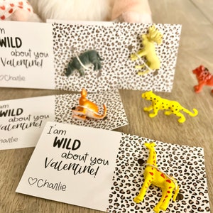 PRINTABLE TAG, Valentine Favor, Wild About You, Candy Free, Treat Bag ...
