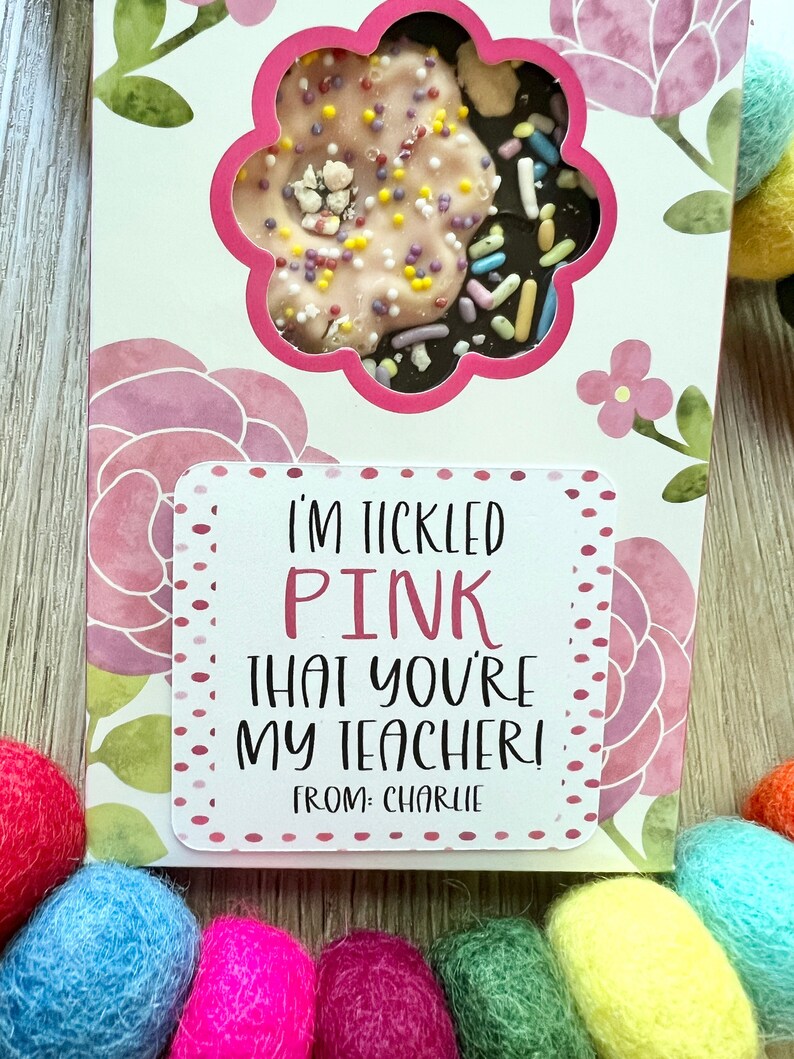 PRINTABLE TAG Tickled Pink Teacher Appreciation Week - Etsy