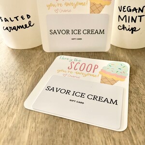 PRINTABLE TAG, Teacher Appreciation Week, Teacher Thank You, Ice Cream ...