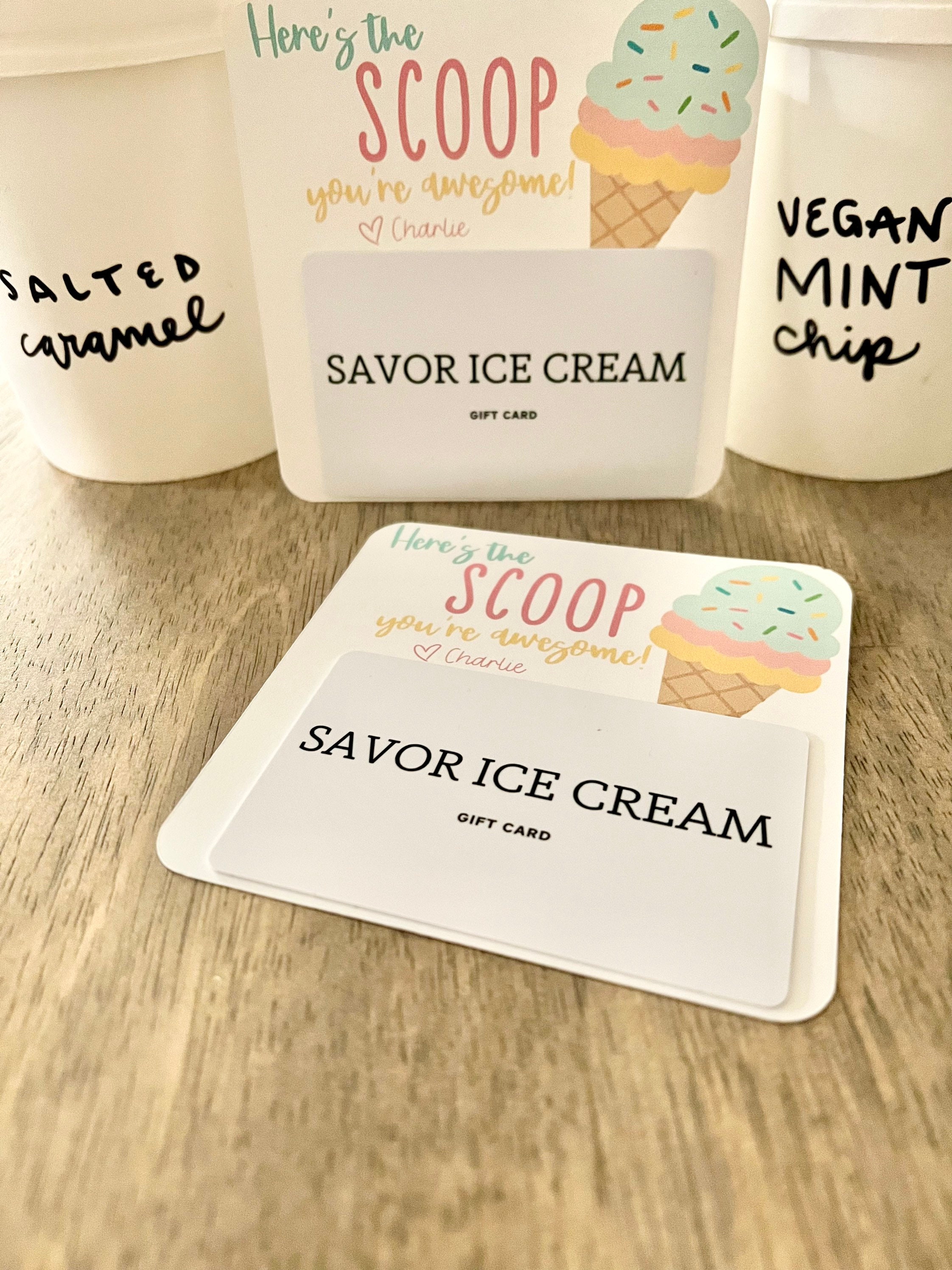 PRINTABLE TAG, Teacher Appreciation Week, Teacher Thank You, Ice Cream ...