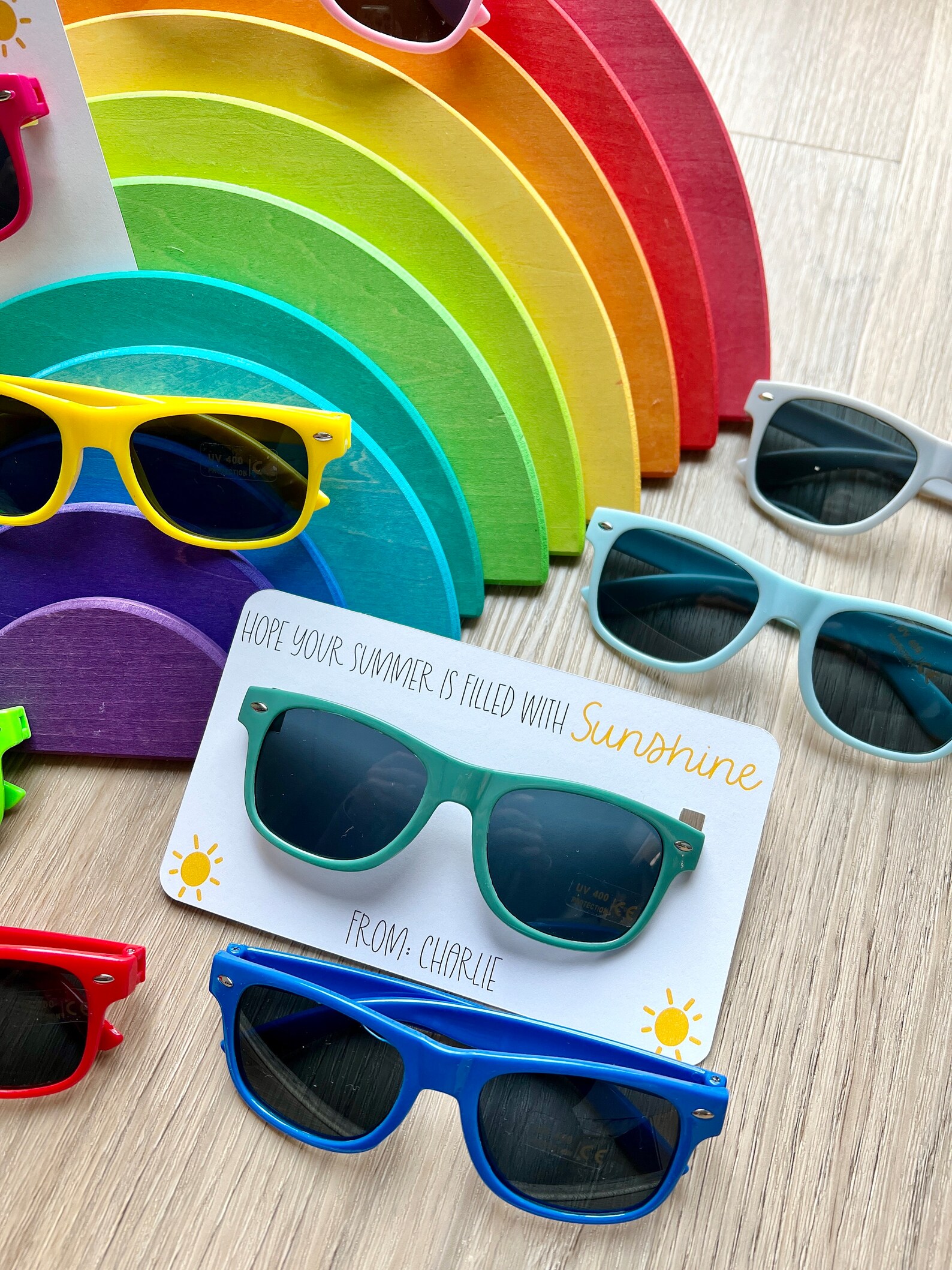 Kids Sunglass Favor, End of School Year, Last Day of School, Classroom ...