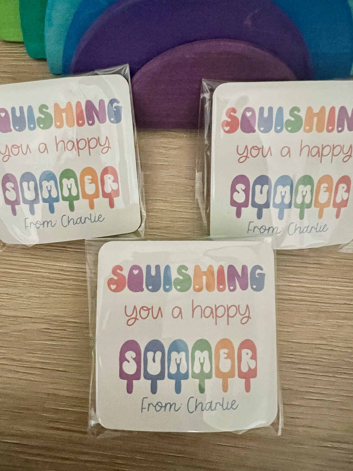 Squishy Favor Squishy Toy End of School Year Last Day of - Etsy