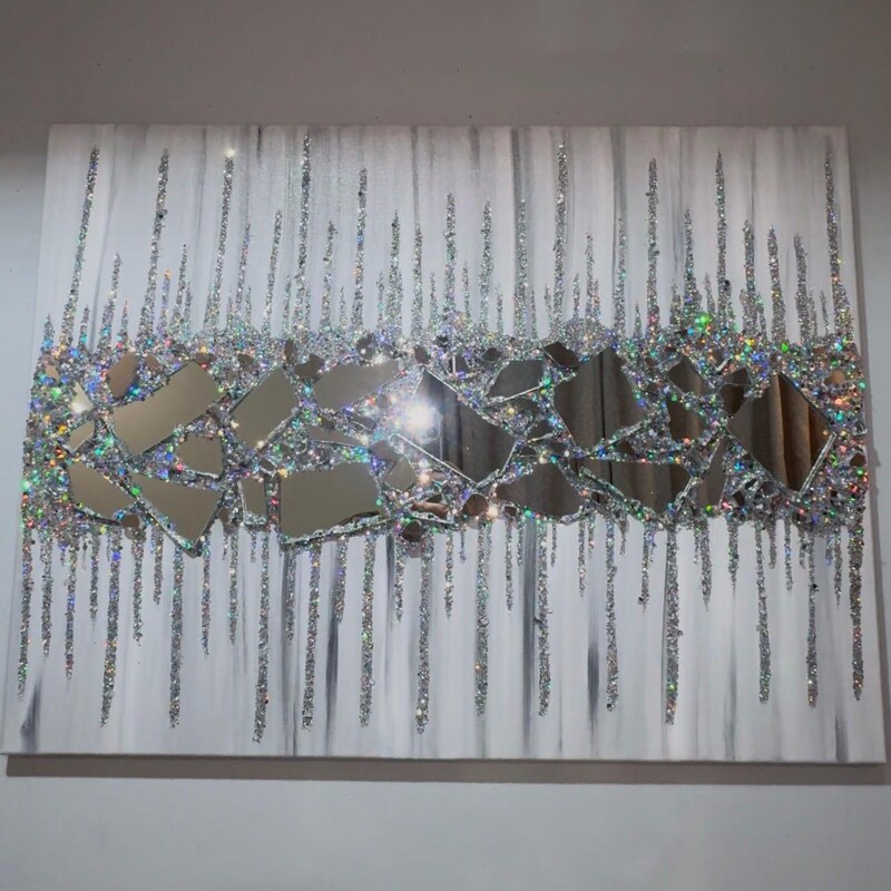 Glitter Wall Art - Etsy