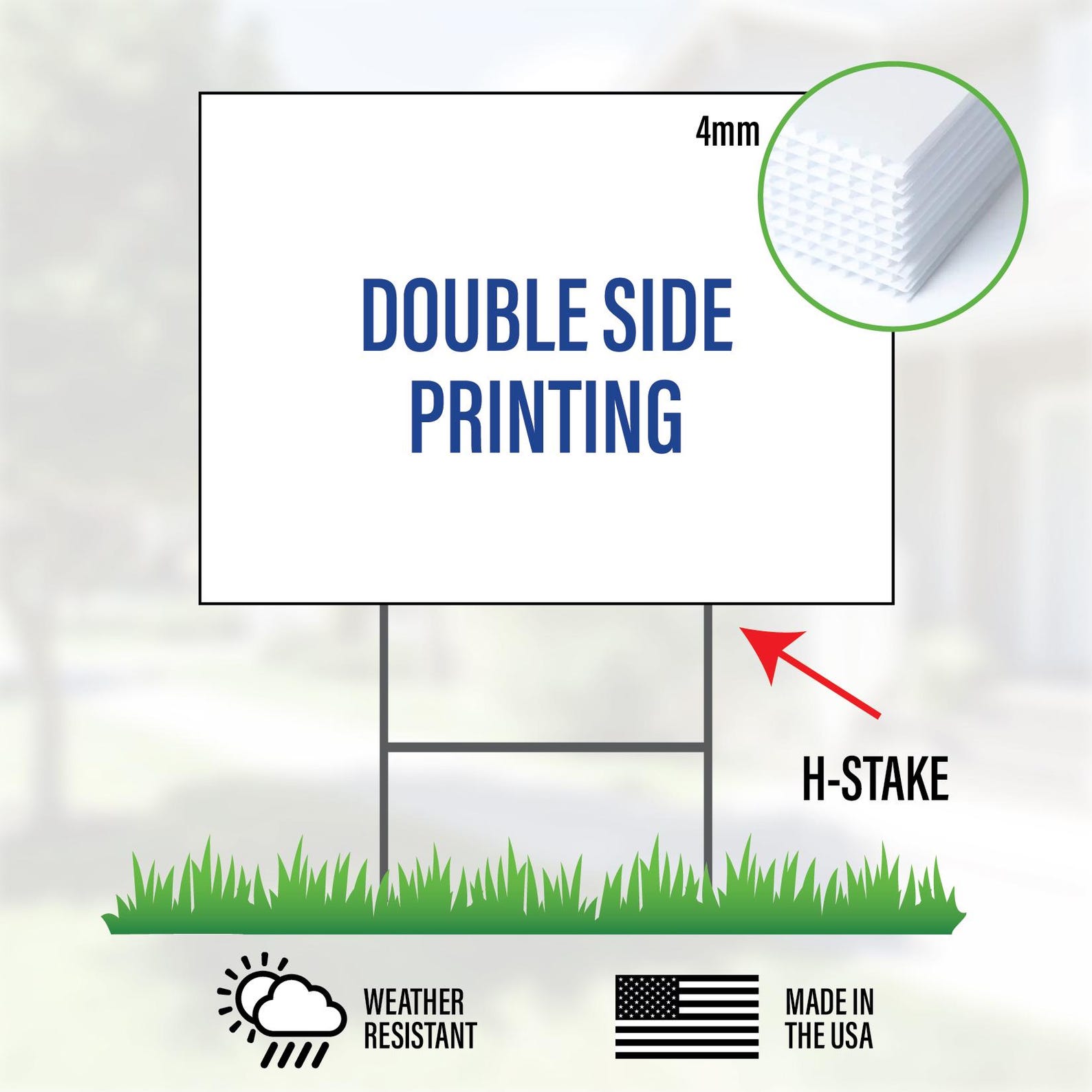 California YES on Prop 50 Yard Sign W/ H Stake - Fire With Fire - 2 ...