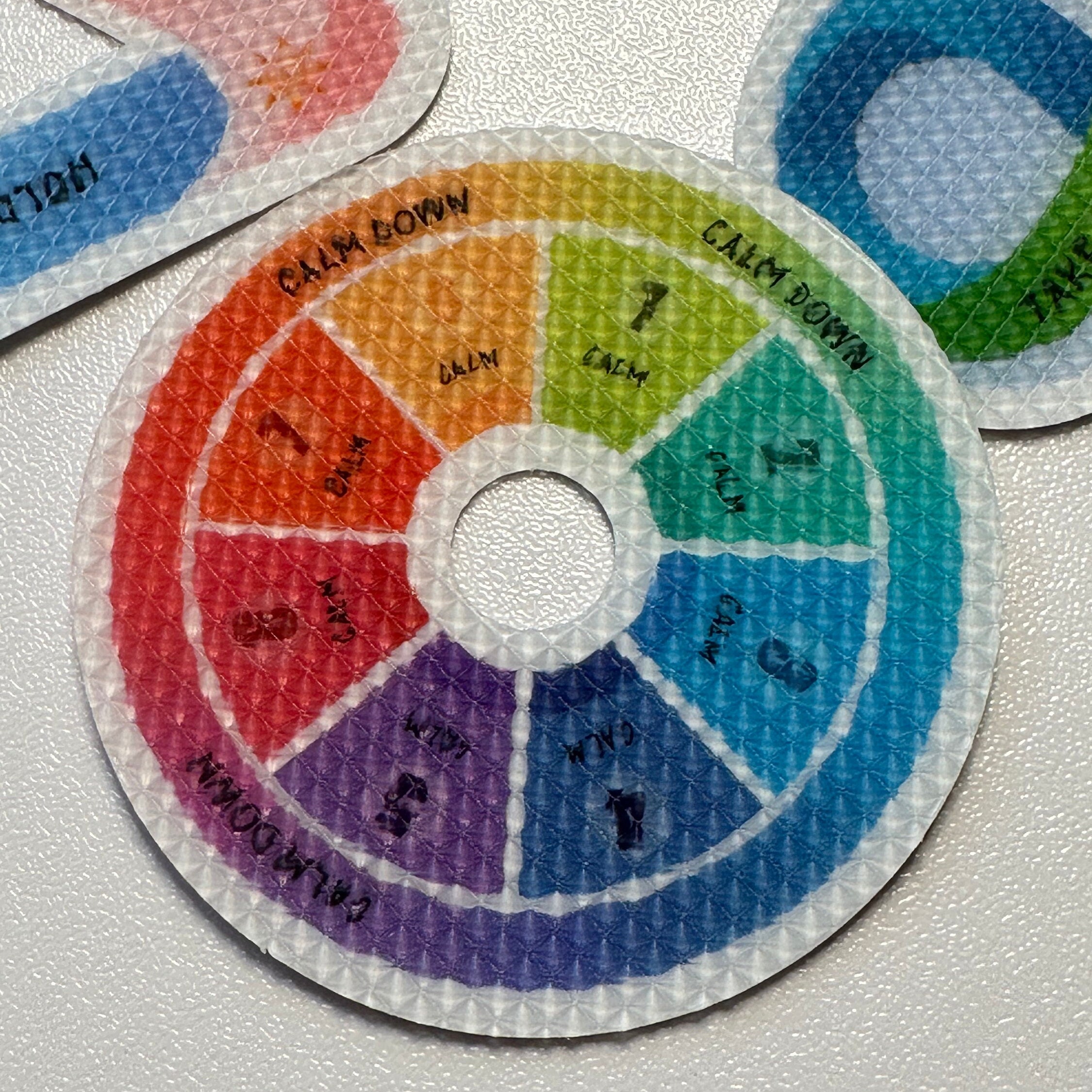 Calming Textured Sensory Stickers, Adhesives Fidget Textured Stickers ...