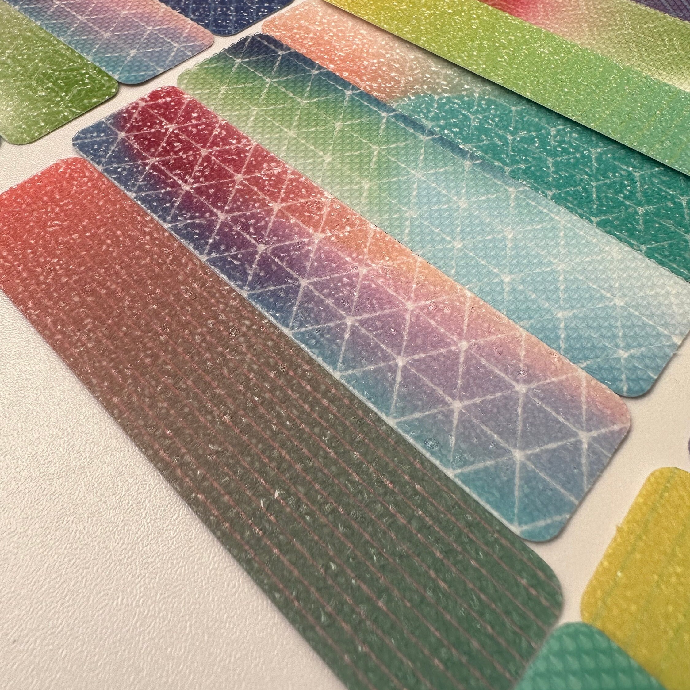 Textured Sensory Stickers, Adhesives Fidget Textured Strips, Anti ...