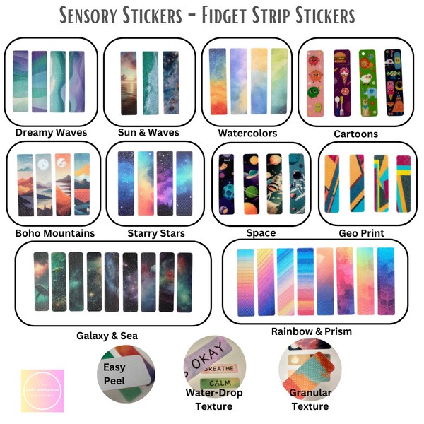 Fidget Stickers - Etsy UK