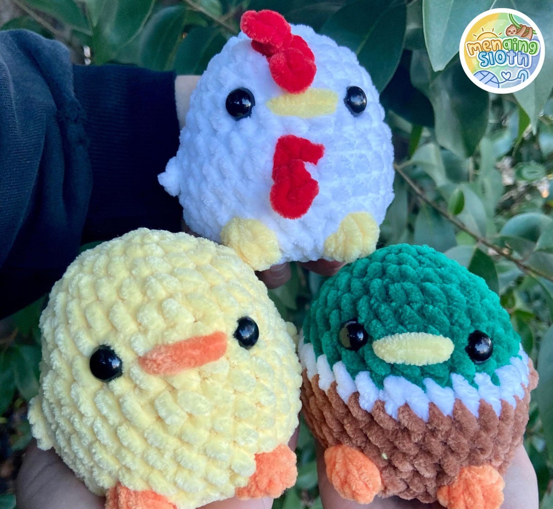 Crochet Bird Plushies Variety Birds Handmade Toy - Etsy