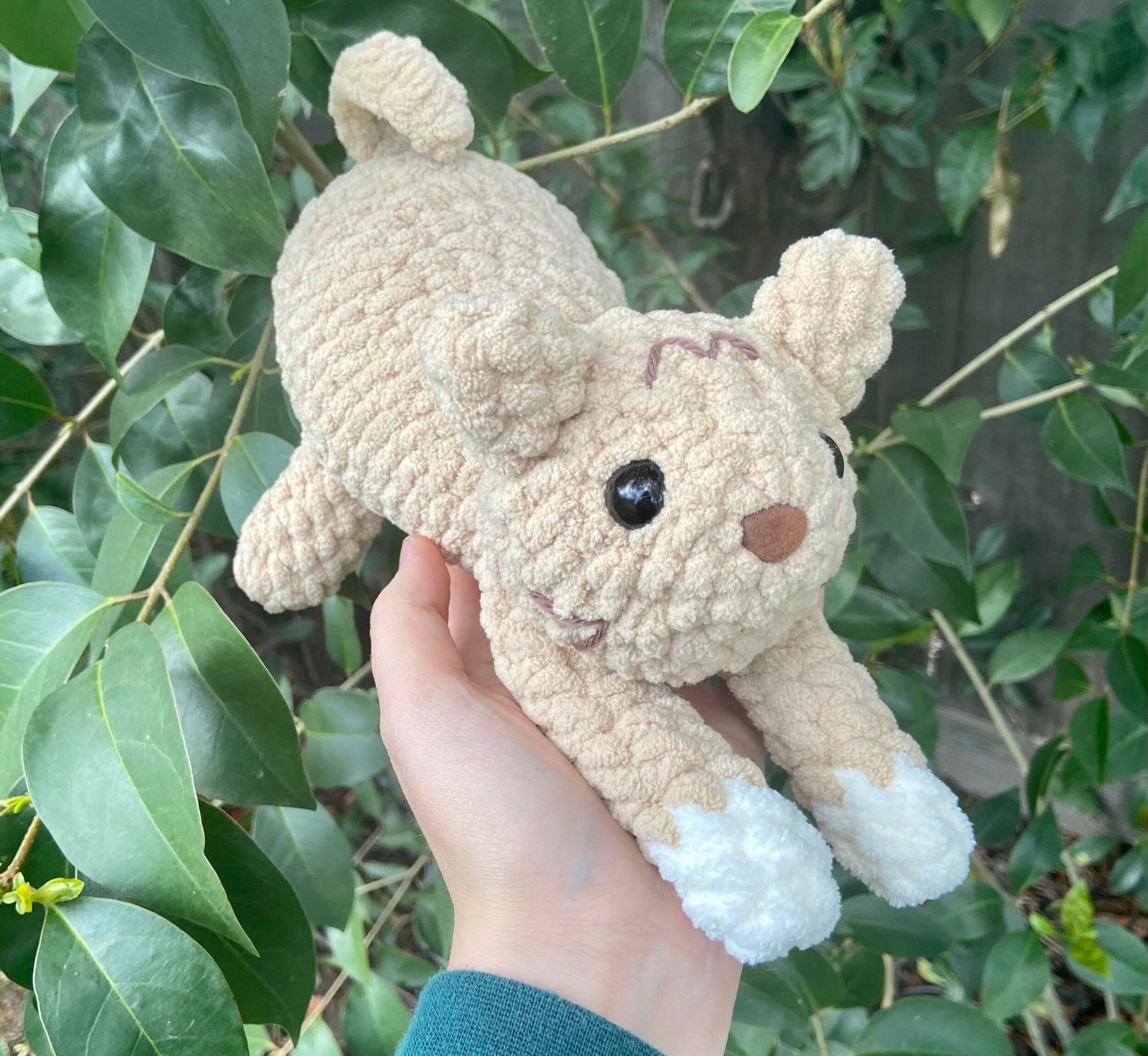 Playful Pets Pattern PDF 2-in-1 No Sew Puppy and Kitty With Ball and ...