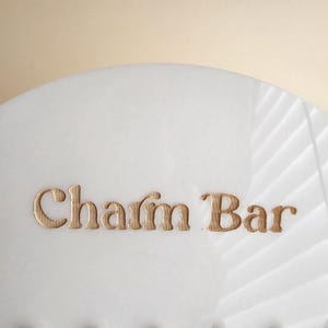 Charm Bar Display Stand for Permanent Jewelry Business Charm Bar ...