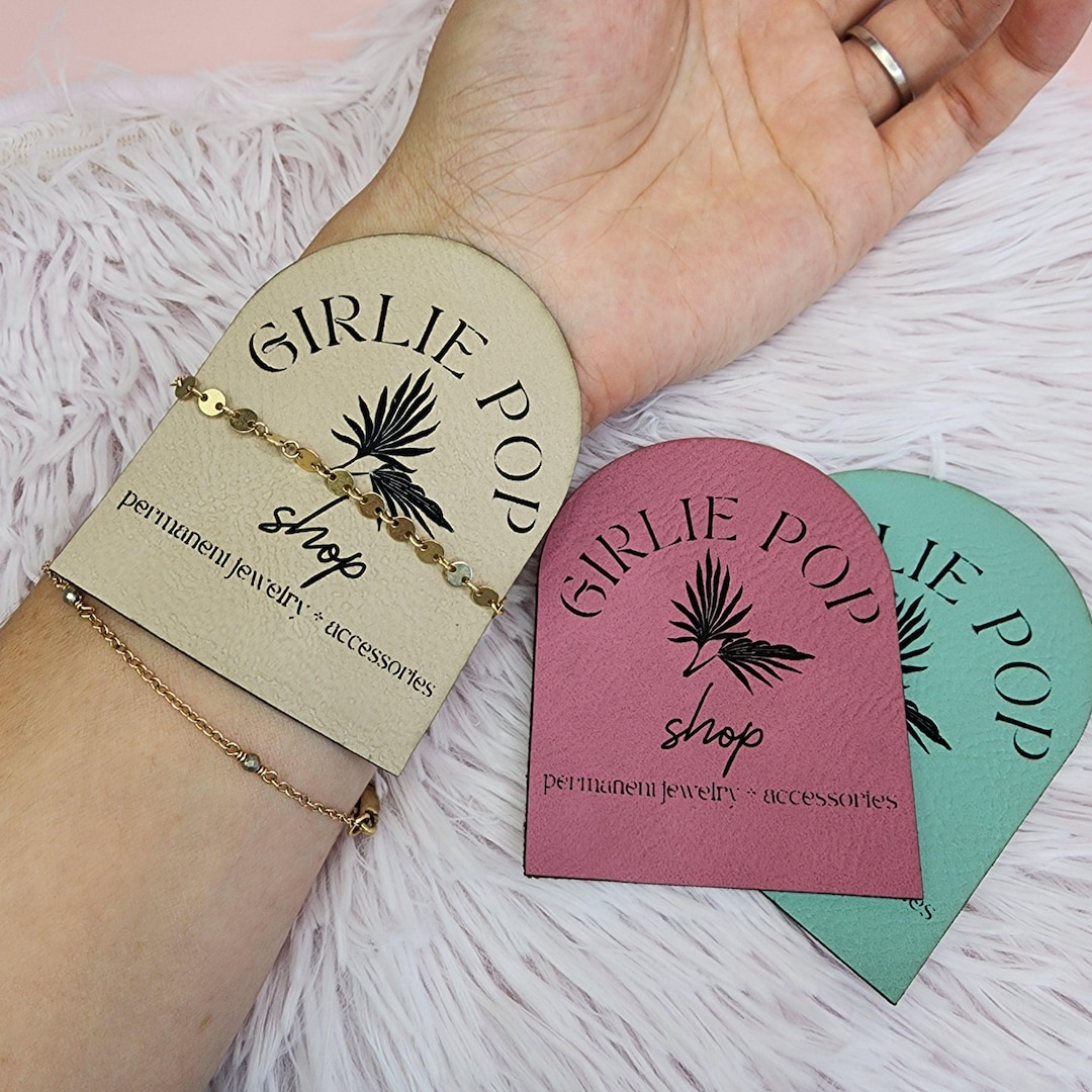 Permanent Jewelry Leatherette Patch Cute Leather Patch Wrist Protector ...