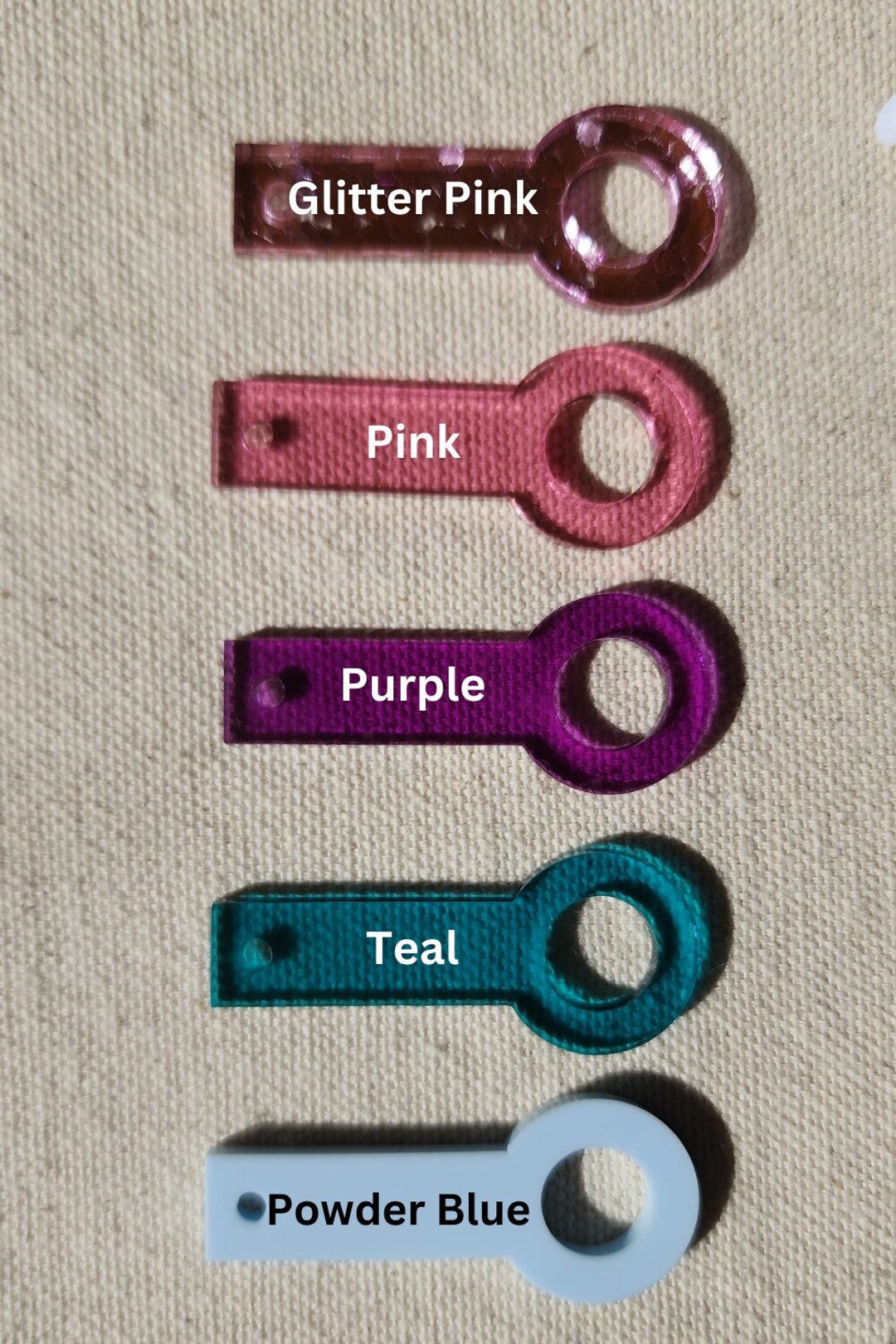 Straw Charm Blanks Pink Purple Cute Stanley Straw Charm Blanks Clear ...