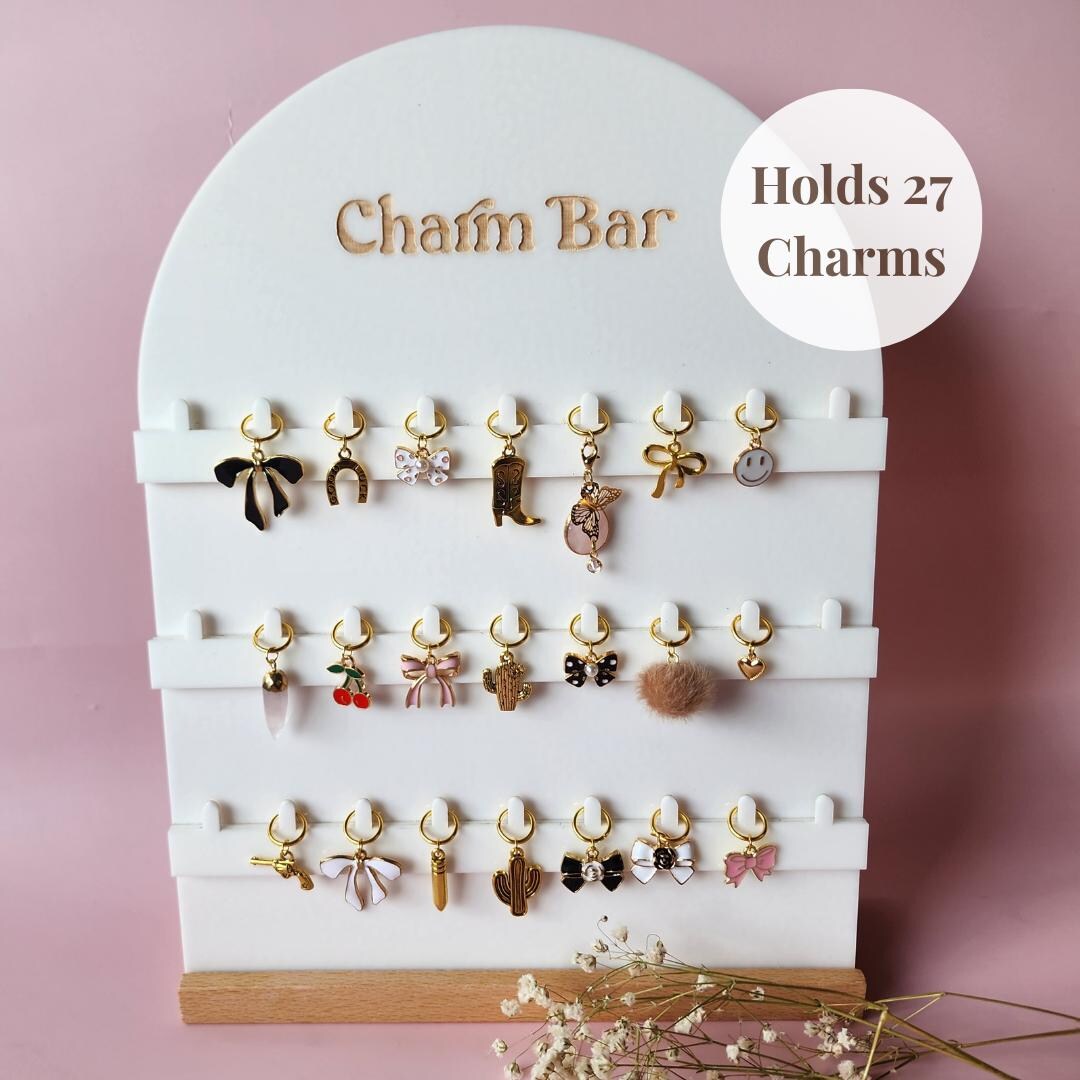 Charm Display Organizer for Pop up Charm Bar Tabletop Vendor Display ...