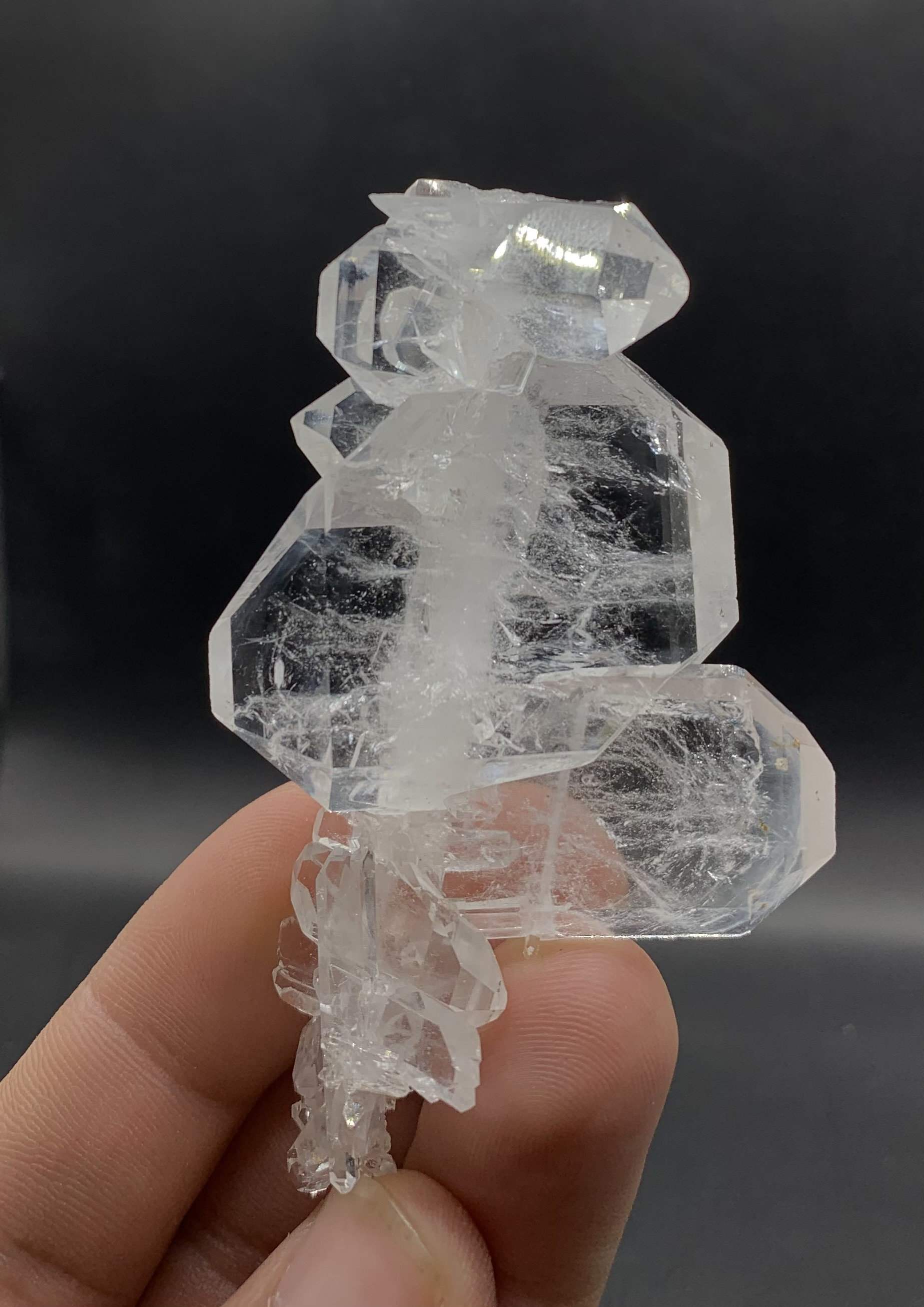 Natural Beautiful Faden Quartz Transparent Crystal - Etsy