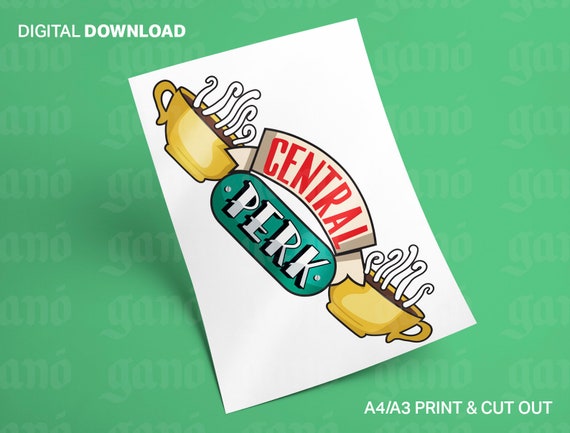 Central Perk Sign Digital Download - Etsy