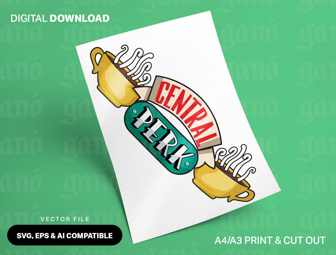 Central Perk Sign Digital Download - Etsy