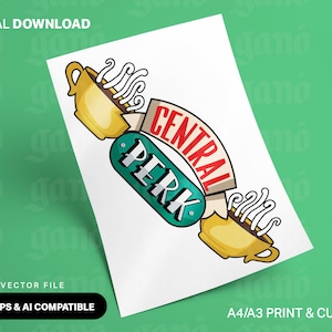 Central Perk Sign - Digital Download - Etsy