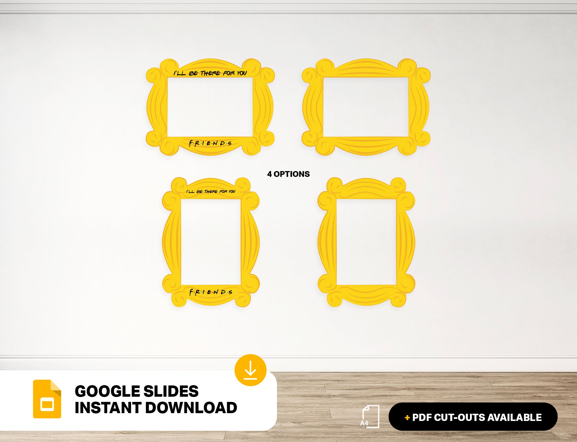 Friends Photo Frame Print Out - Etsy