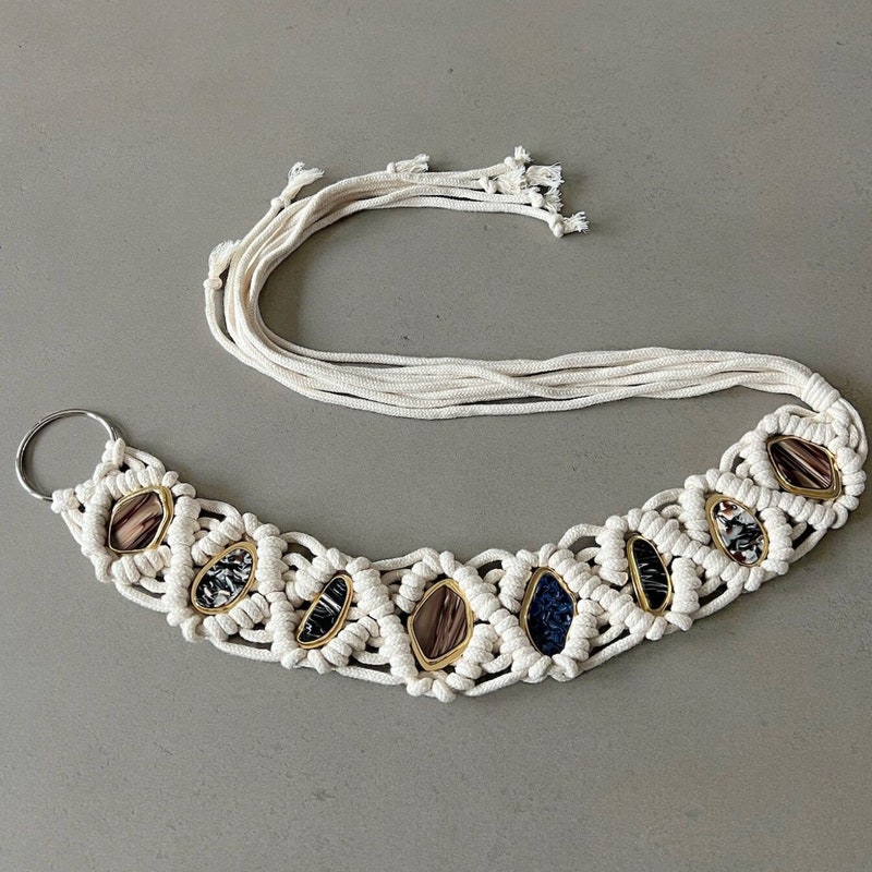 Macrame Belts for Women - Etsy