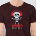 Gamer Tee Gamer Mode Unisex T-shirt for Videogame Lovers Gift Shirt ...