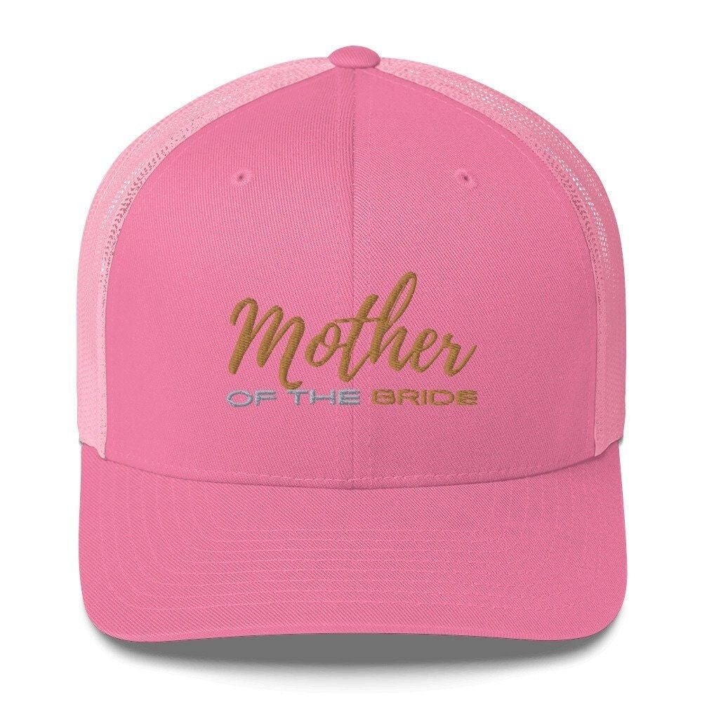 Mother of the Bride Hat Bridal Party Trucker Hats Gift Idea for ...