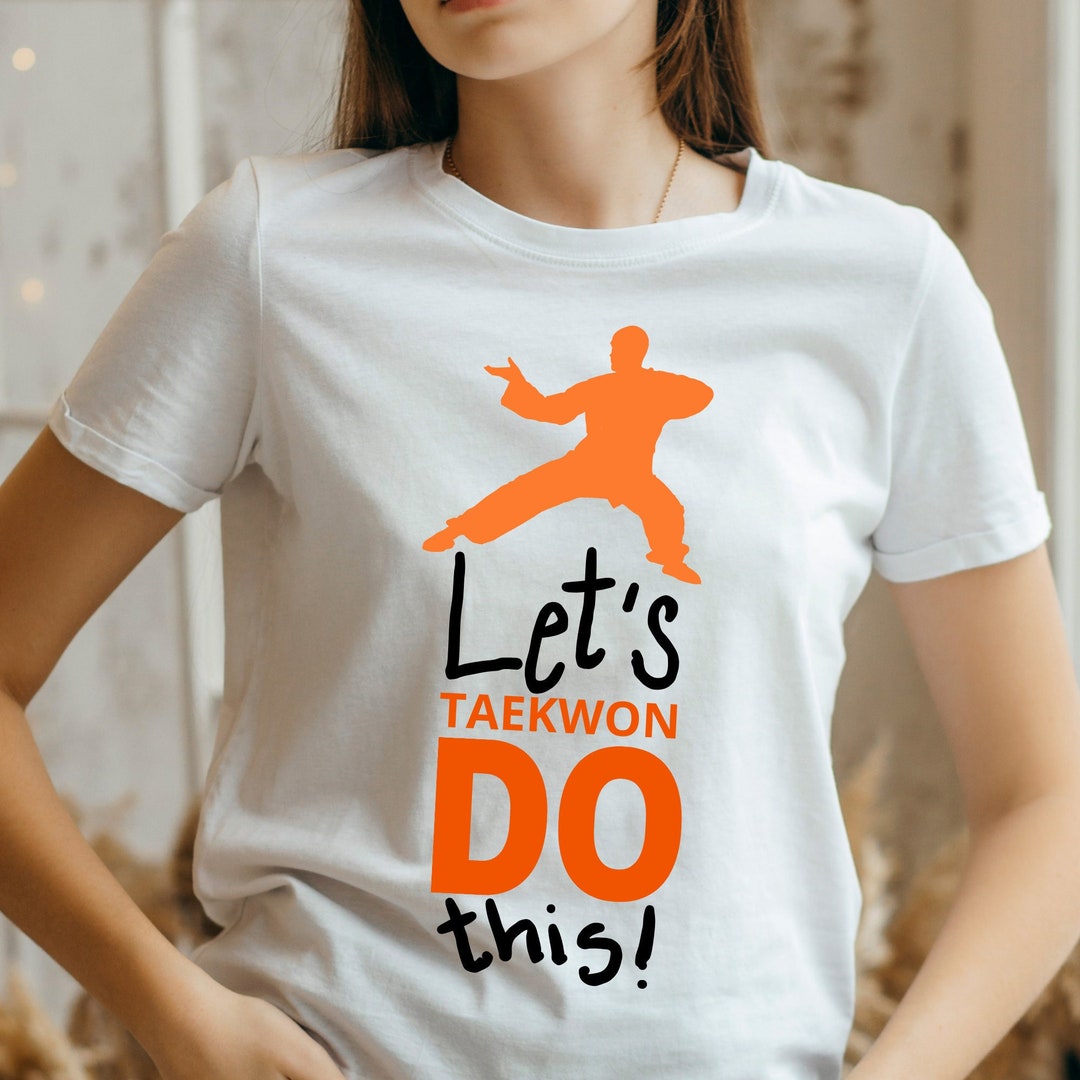Taekwondo Shirt for Men Taekwondo T-shirt for Woman Training T-shirt ...