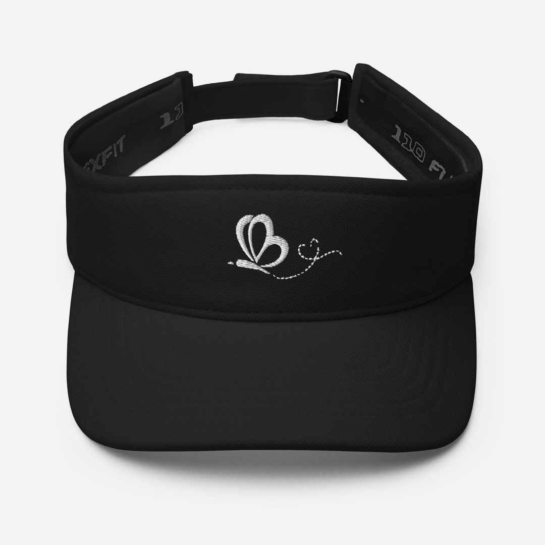 Minimalist Butterfly Visor Birthday Gift for Butterfly Lover Visor ...