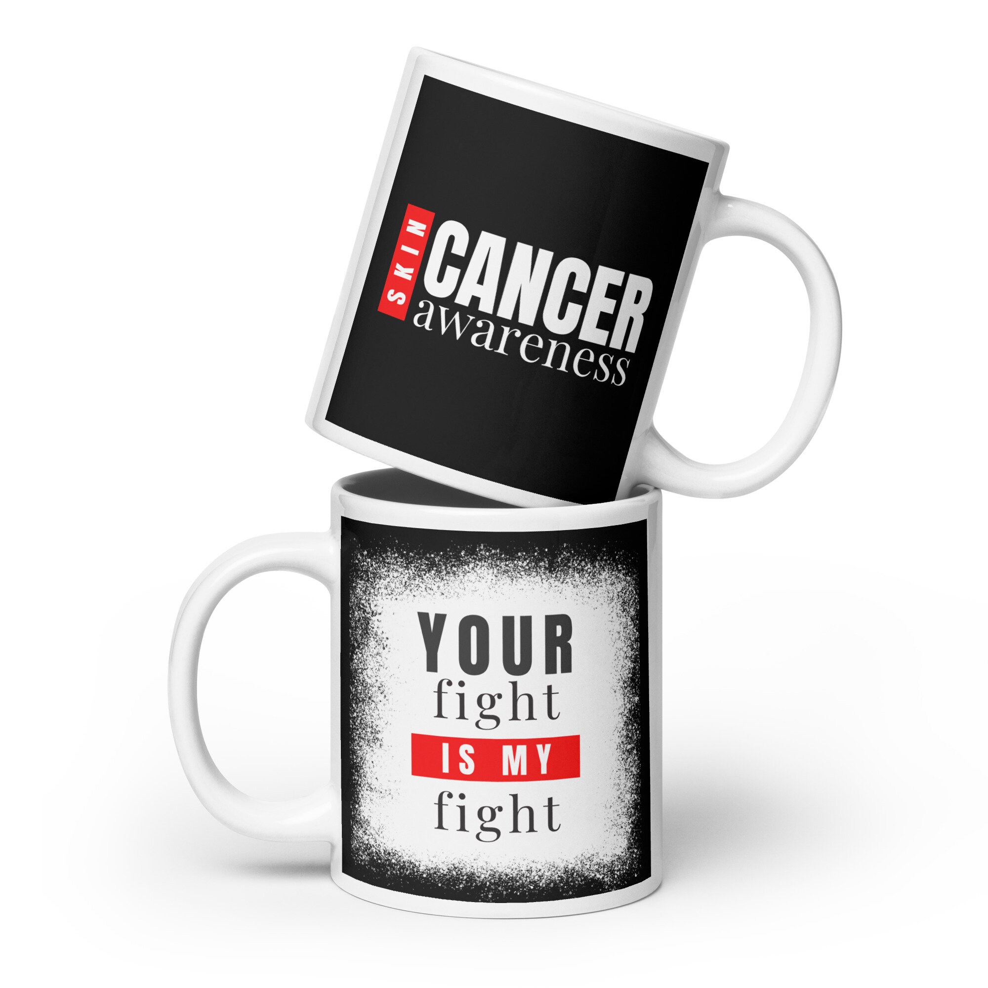 Cancer Mug Your Fight is My Fight Coffee Cup Skin Cancer Awareness Gift ...