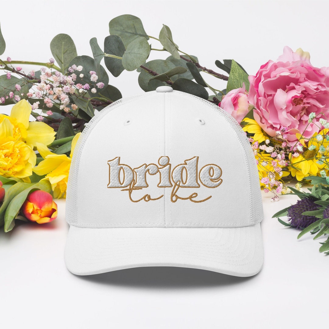 BRIDE TO BE Hat Bride to Be Trucker Hat for Bachelorette Party Favor ...