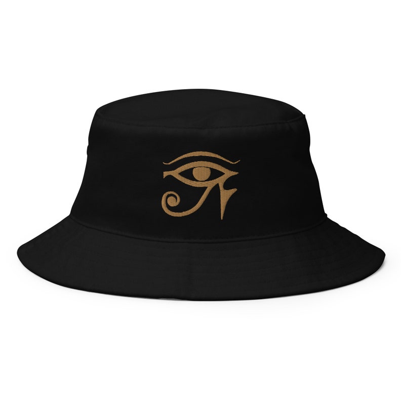 Horus Eye Bucket Hat the Eye of Osiris Hat Trendy Bucket Hat All Seeing ...