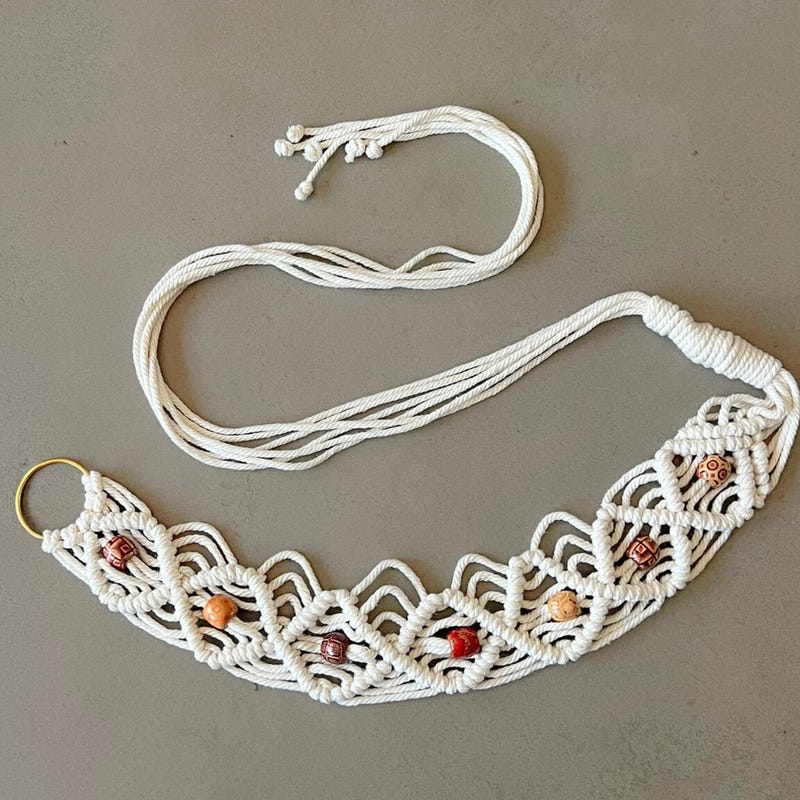 Macrame Belts for Women - Etsy