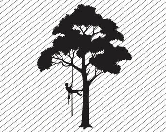 Tree Trimming Svg - Etsy