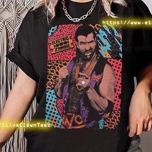 Razor Ramon Vintage T-shirt 90s Wrestler Homage Graphic T Shirt Scott ...