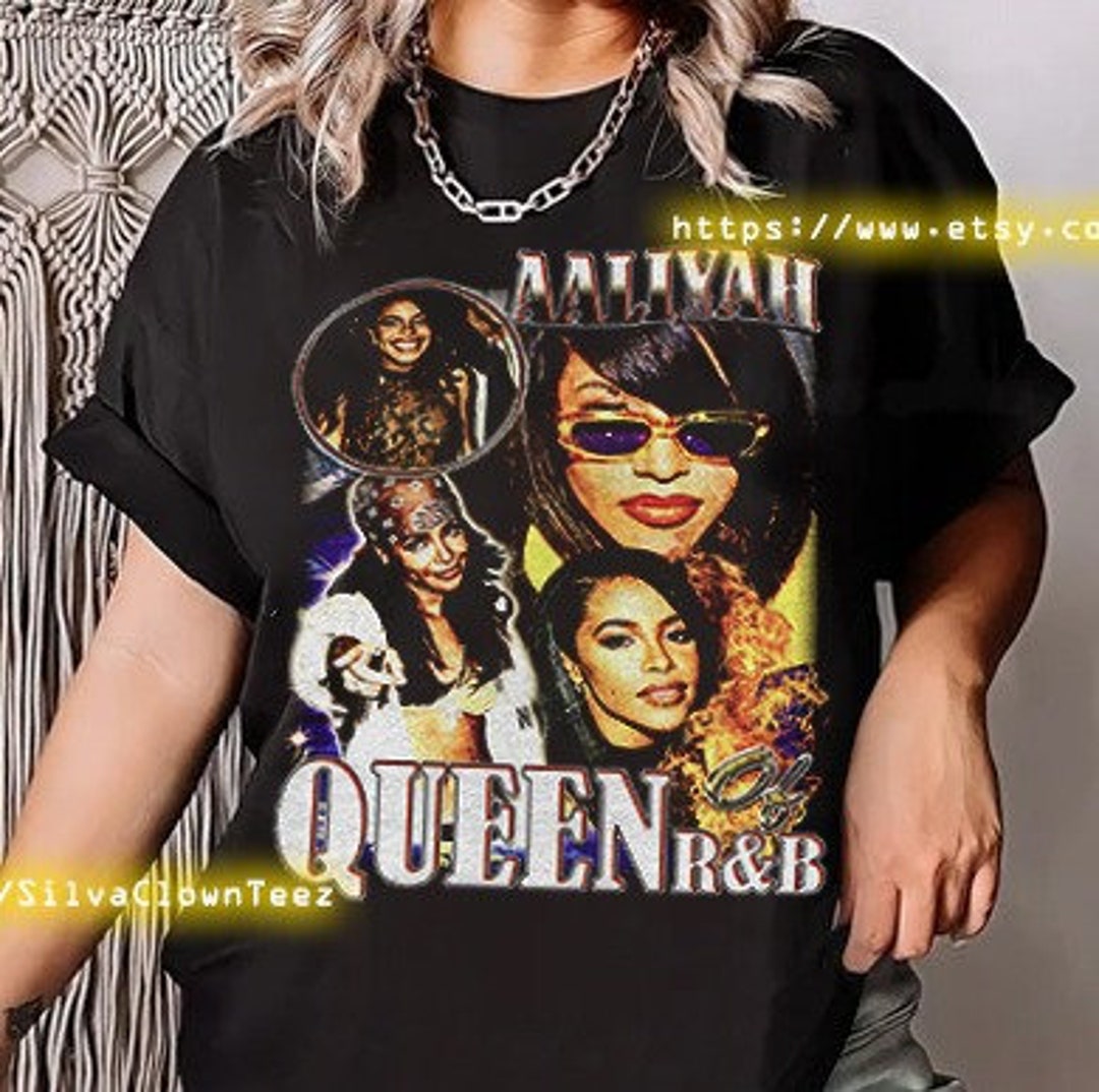 Aaliyah Princess of Rnb Shirt, 90s Hip Hop Shirt, R&b Tshirt, Graphic ...