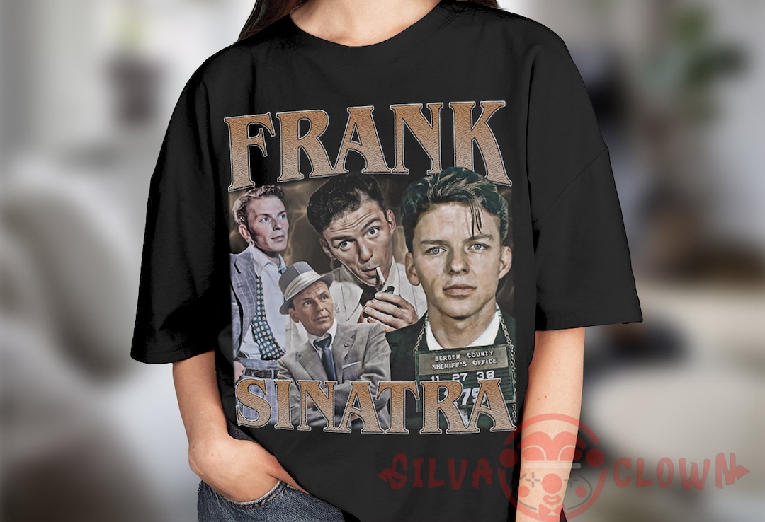 Frank Sinatra Shirt, Frank Sinatra Bootleg Shirt, Vintage Frank Sinatra ...
