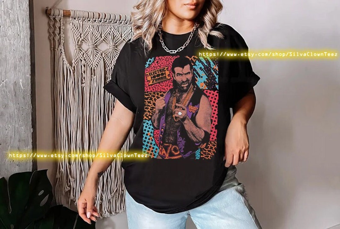 Razor Ramon Vintage T-shirt 90s Wrestler Homage Graphic T Shirt Scott ...